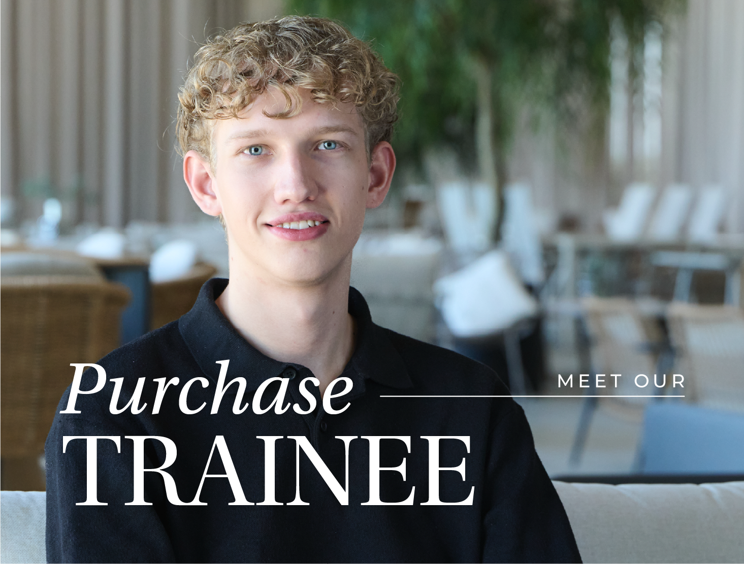 Mød Rasmus Munk Lauritsen// Purchase Trainee, Outdoor Furniture – Schou